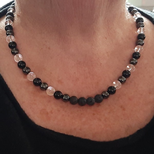 Magnetic Rainbow Hematite Healing ARTHRITIS PAIN Necklace - Etsy