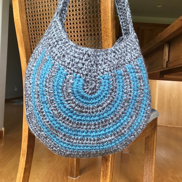 Crochet Boho Shoulder Bag Pattern: DIY Tutorial (PDF Download) 0117 - Etsy