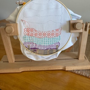 Embroidery Stand Adjustable Rotated Cross Stitch Stand Lap, - Etsy