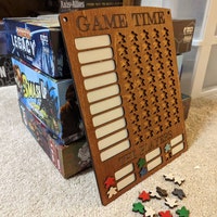 10x5 Game Tracker / Board Game Tracker / Game Challenge Board / Board ...