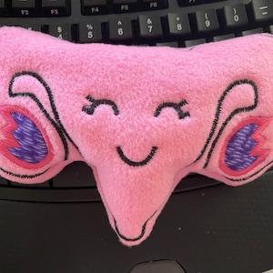Period Heat Pad , Mindy the Menstrual Pal , Uterus Plush , Cramp Relief ...