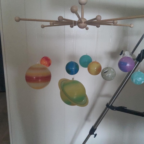 Mobile Hanger as Baby Crib Wood Hanger, XXL Mobile Hanger, Arche for ...