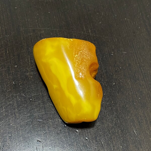 Amber Gold Ring 14k 585 or Silver 925 Ring Natural Baltic White Amber ...