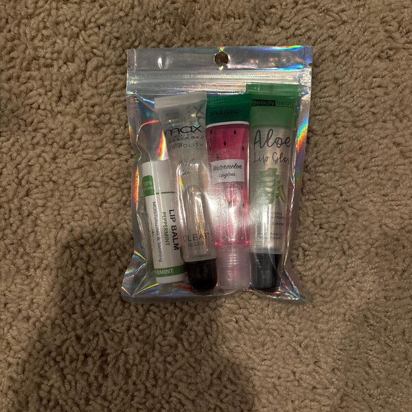 BROADWAY Mini Pink Lip Gloss Pack Lip Gloss Bundle, Lip Gloss ...