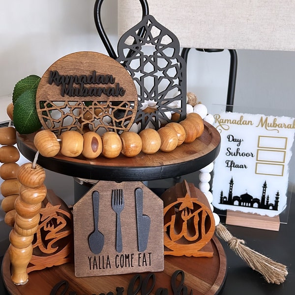 Geometric Arch Eid/ramadan Arch Acrylic Interchangeable Table Decor ...