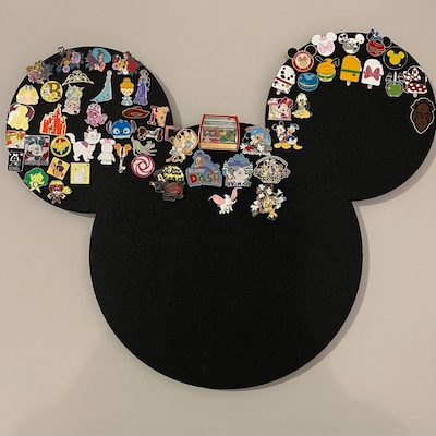 Mickey Mouse Cork Boards. Mickey Pin Display. Disney Pin Board, Mickey ...