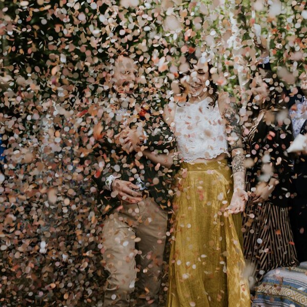 Biodegradable Confetti Bags for Weddings | Rice Paper Water Soluble ...