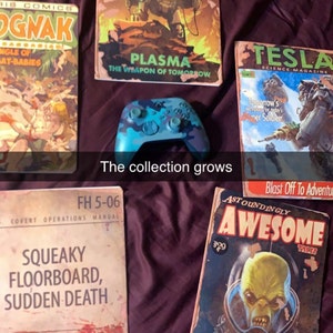 Un-official Handmade Fallout 4 COMPLETE SET of Grognak Comics/magazines ...