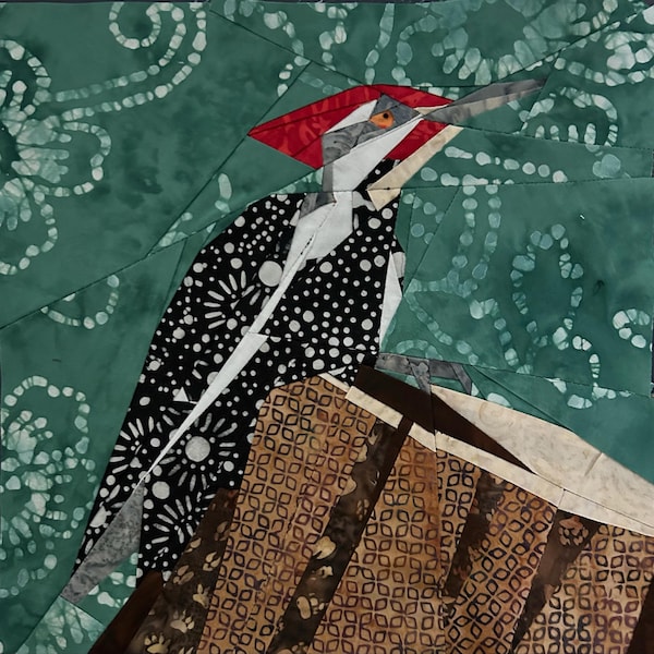 Blue Jay Paper Piecing Pattern - Etsy