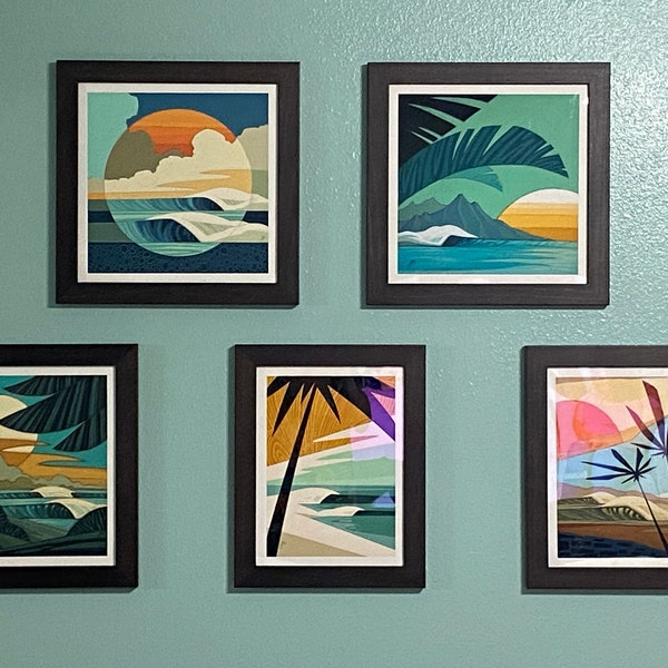 Northern Sol | Pacific Northwest Coast Contemporary Art Print, Oregon ...
