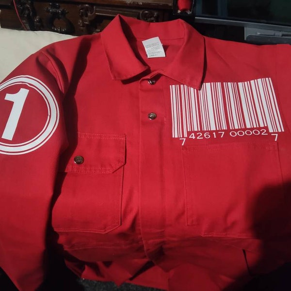 Slipknot Barcode SVG for IRON ON Halloween Costume Jumpsuit - Etsy