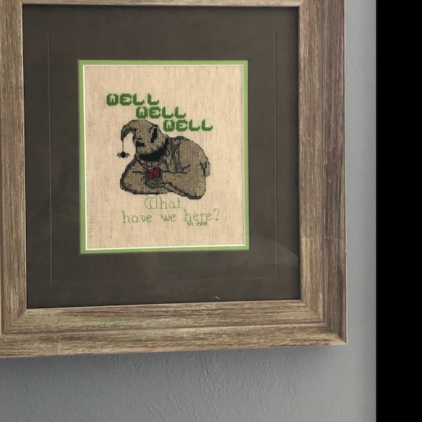 Oogie Boogie Man Cross Stitch Pattern - Etsy