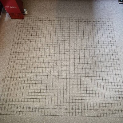 Basic Waste Grid 380x380 Mm Laser Machine. Ready Lightburn File. - Etsy