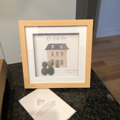 Personalised New Home First Home Gift. New Home Frame. First Home Frame ...