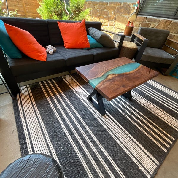 Real 3d Fish Aquatic Epoxy River Table, With Realistic Northern Fish ...