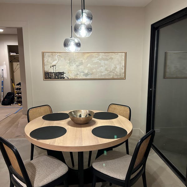 Vintage Spring Meadow Forest Landscape Wall Art, Long Horizontal ...