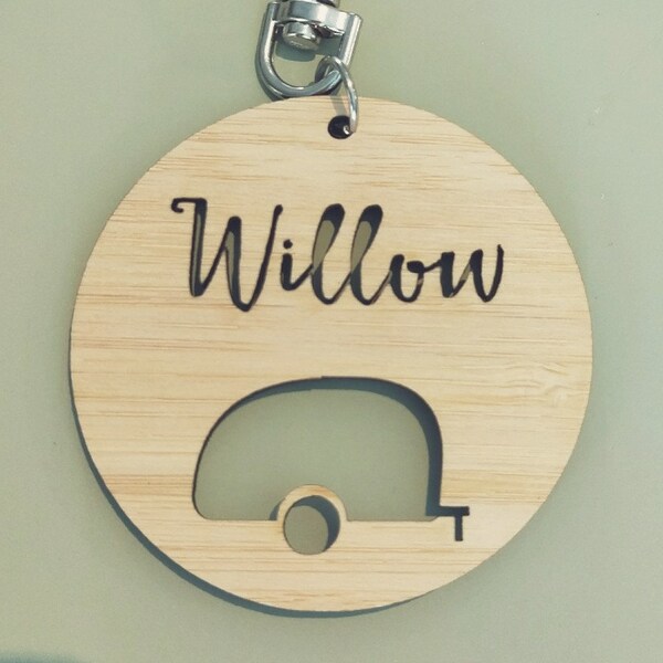 Personalised Caravan Keyring-bag Tag-personalized-van-camping - Etsy ...