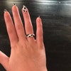 Cow Print Ring - Etsy