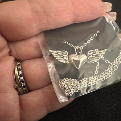 Sterling Silver Mobius Strip Necklace Small Math Mathematical Sculpture ...
