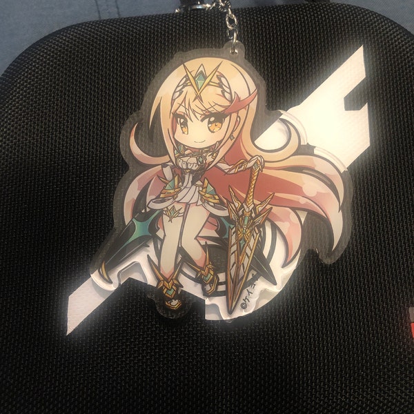 Mythra 3.5" Acrylic Charm (double Sided) - Etsy