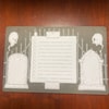 Graveyard Haunts Planner Notepads Tear-away Calendar Tombstones and ...