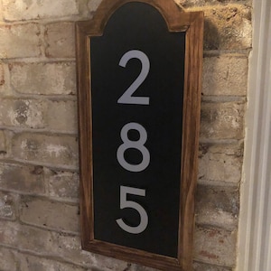 4 Inch Black House Numbers Traditional Address Numbers Apartment ...