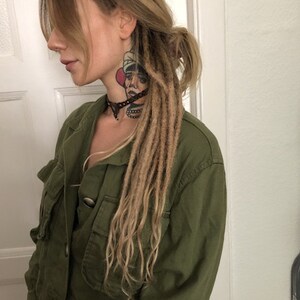 50 Cm Extra Long Human Hair Dreads High-quality Dread Extensions ...