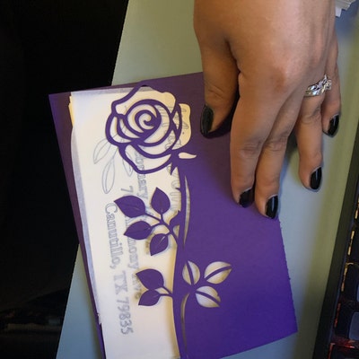 Princess Party Invitation SVG 5x7, Quinceanera Invitation Svg, Wedding ...