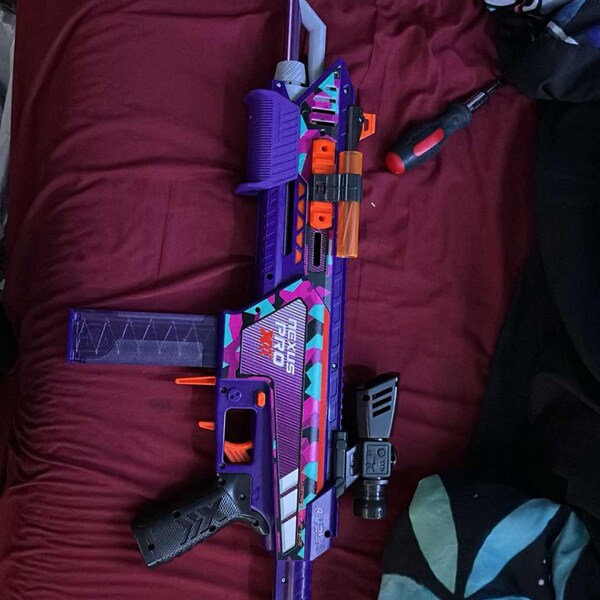 Corsair Carbine Stringer Nerf Mega Blaster (PETG) - Etsy