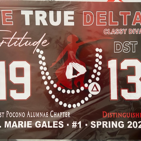 Personalized Delta Sigma Theta Wall Art | Diva DST Print | Custom ...