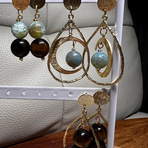 174PCS a Set of Brass Earring Accessories-each One is 6pcs-designer ...