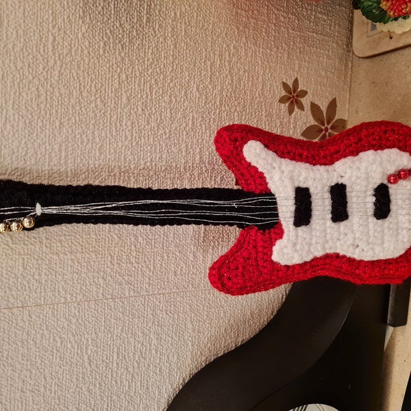 CROCHET GUITAR PATTERN Pdf | Mini Guitar Amigurumi Tutorial | Miniature ...