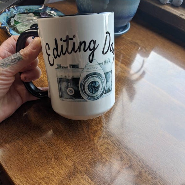 Custom Editing Day Mug, Editing Day Coffee Mug, Custom Editing Day ...