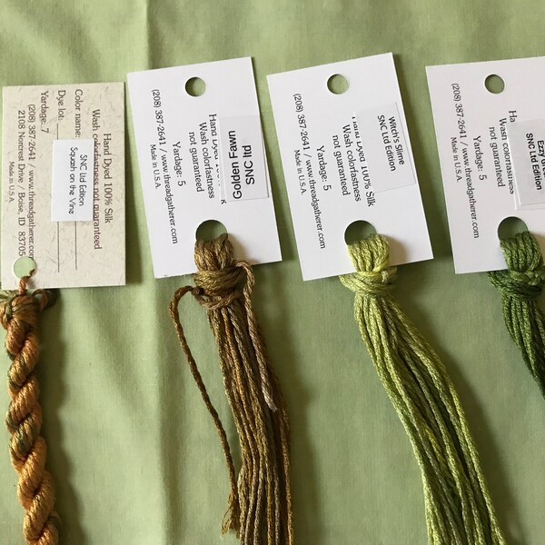 Purchase Silk 'n Colors of Your Choice. Made by the Threadgatherer ...