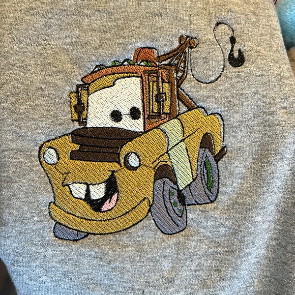 Sadness Inside Out Filled Embroidery Design 5 Instant Download - Etsy