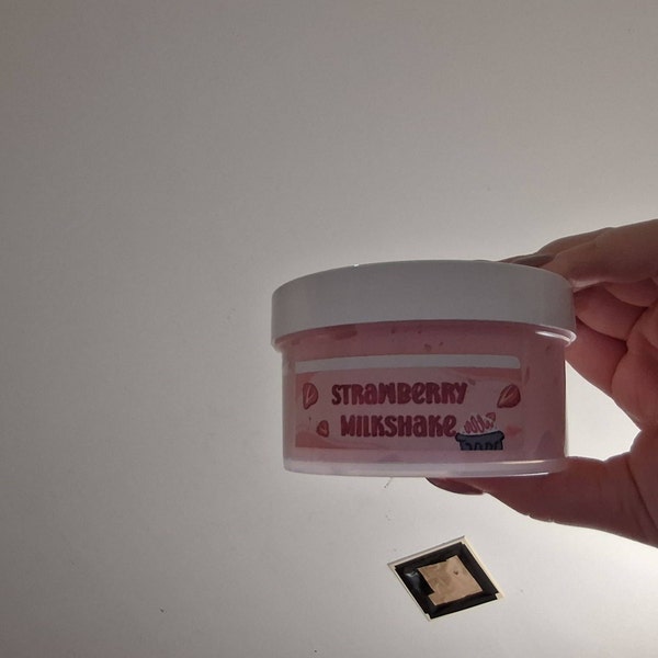 Strawberry Milkshake DIY Clay Slime 8oz - Etsy