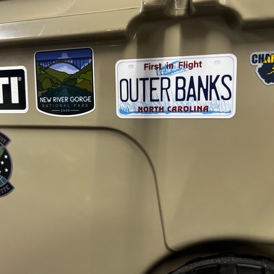 I'm on Boat Time Sticker 80s Retro Lake & Beach Decal for Hydroflask ...