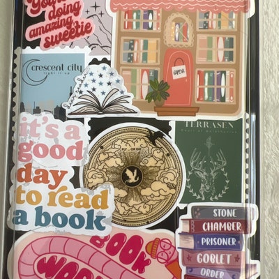 Bookshop Sticker, Bookshelf Sticker, Bookstore Sticker, Bookish ...