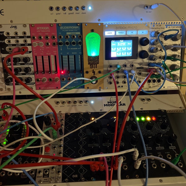 APC04 Retro Orange Arcade Button Chiptune Stepped Tone Generator ...