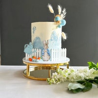 Peter Rabbit Cake Toppers / Peter Rabbit Cake Charm Set / Cake Topper ...