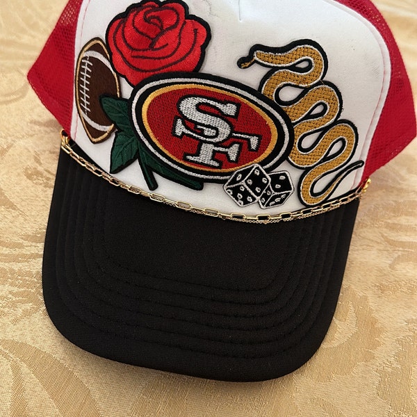 Rodeo Time Trucker Hat With Patches - Etsy