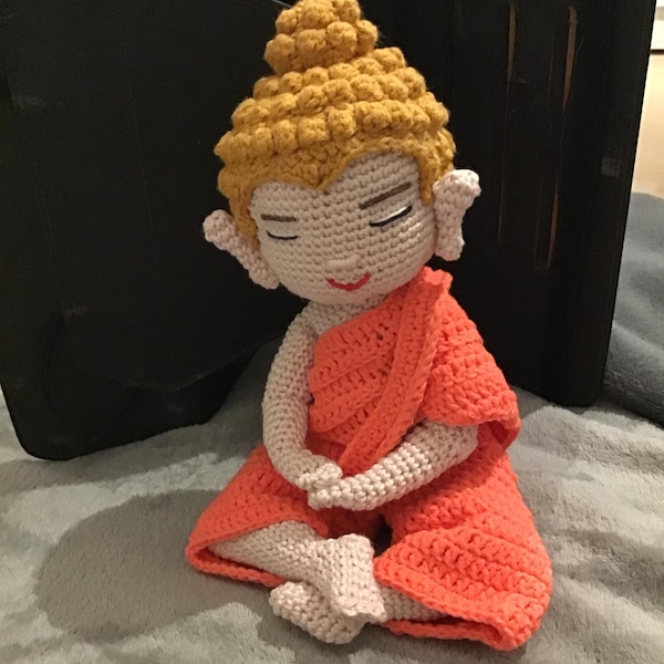 Crochet Buddha Pattern: Zen Meditation Decor (PDF Pattern) - Etsy