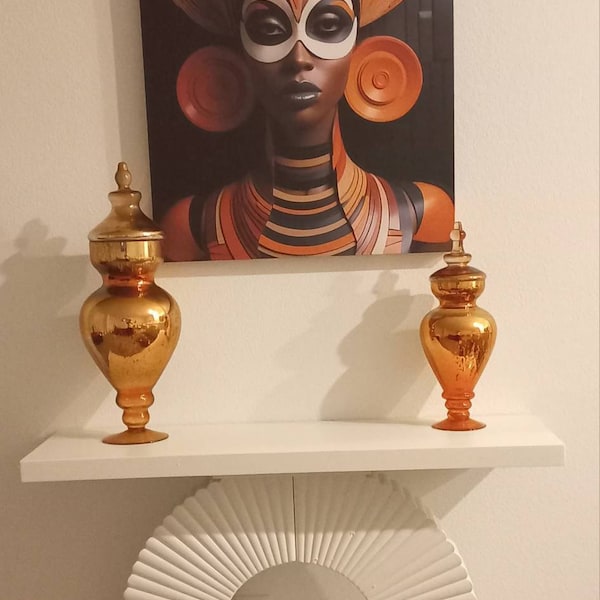 Canvas Print Stretched Canvas ,african Woman Asia Style, Canvas Art ...