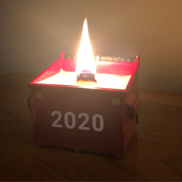 Dumpster Fire Candle - Etsy