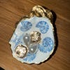 Nantucket Massachusetts Map Oyster Shell Ornament, Decoupage Shell ...