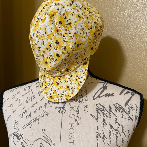 Military Cap Sewing Pattern in 4 Sizes and Video Instructions, Cadet ...