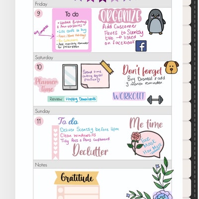 Onenote Digital Stickers, Everyday Icons Stickers, Daily Life Stickers ...