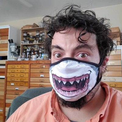 Great White Face Mask - Etsy