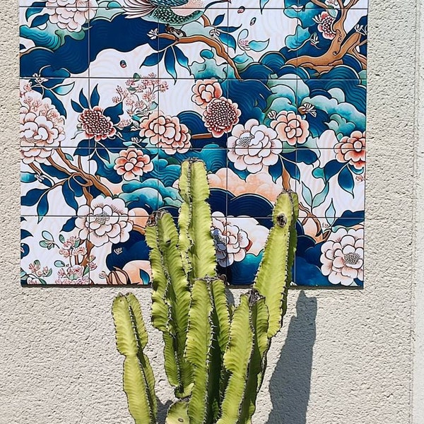 Shell Tiles Sea Tile Design Set of 1 Sea Shells Wall Decor Tile Kitchen ...