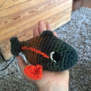 PATTERN: Ripple the Rainbow Trout Pattern Amigurumi Rainbow Trout ...